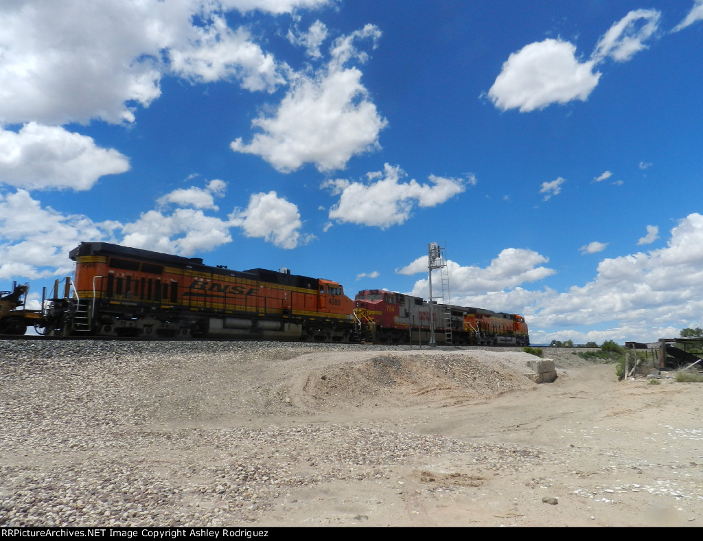 BNSF 4580